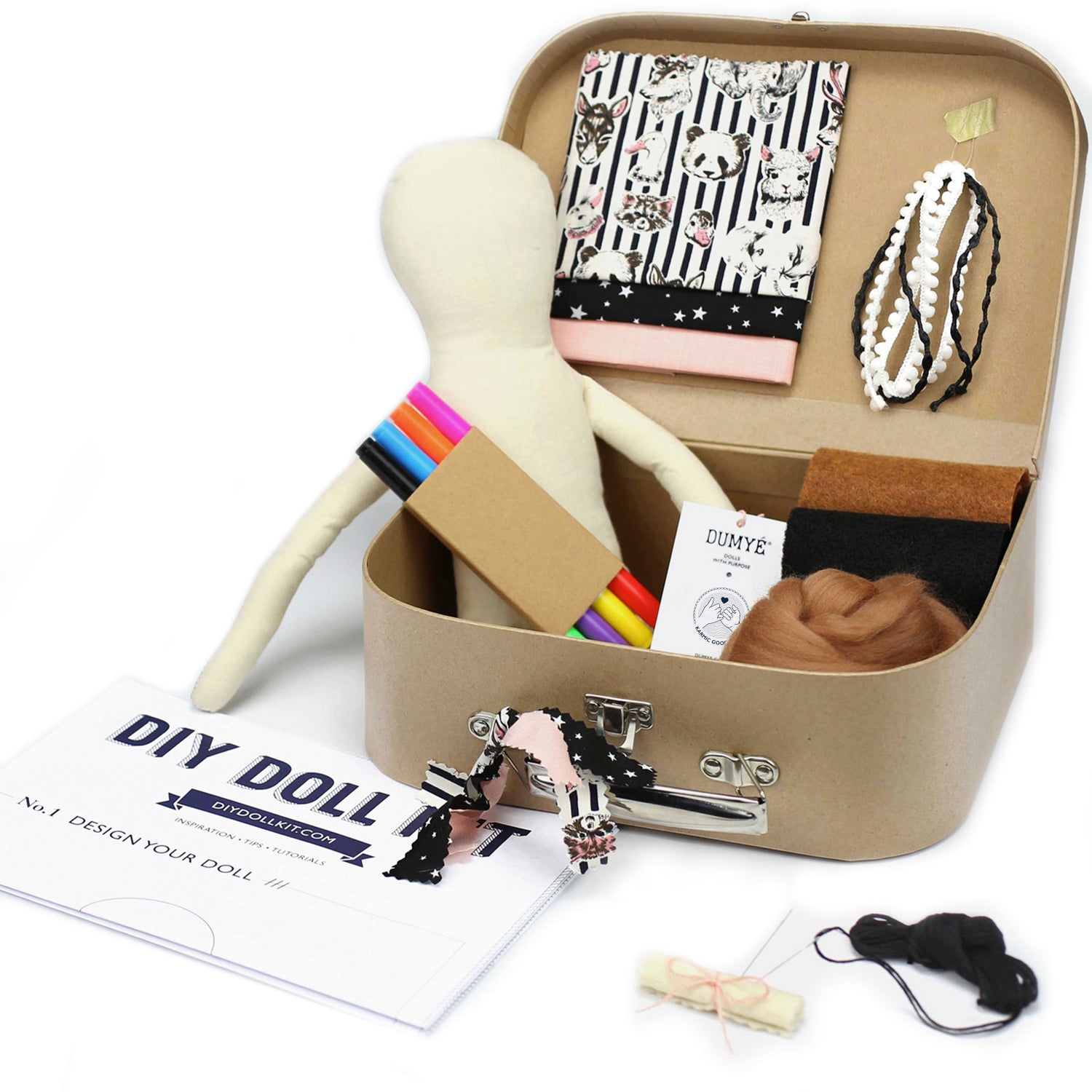 Buy Doll Making Kits | DIY Doll Making Kit Supplies - Dumyé